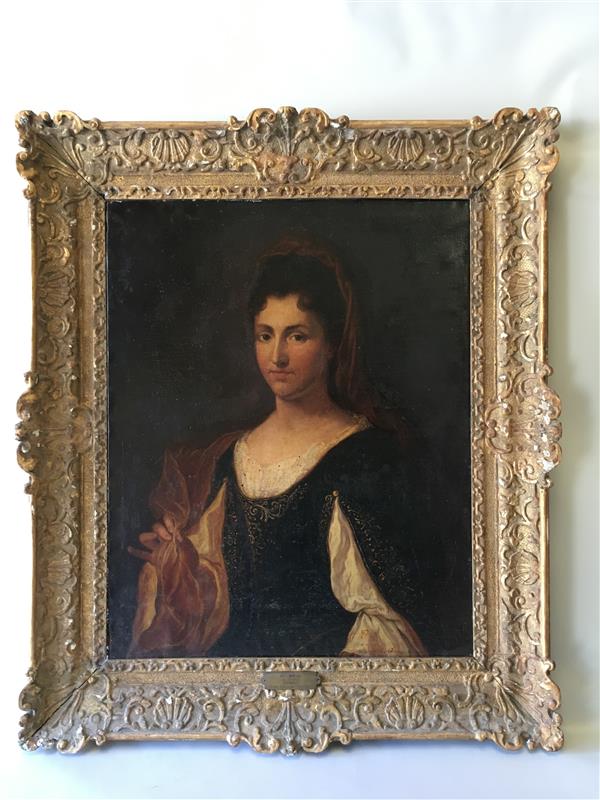 Eustache RESTOUT, Portrait de Madame du BREUIL - Hotel Des Ventes Giraudeau