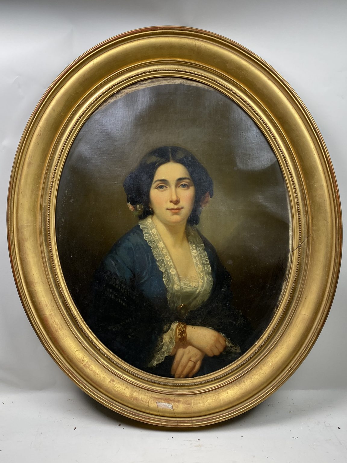 Portrait de Madame Gohin, Auguste Delacroix - Hotel Des Ventes Giraudeau